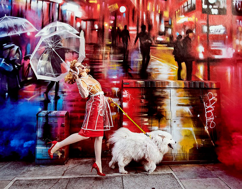 Mode trifft Kunst - Foto Erhardt Blog